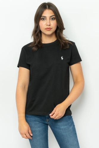 T-SHIRT DAMSKI POLO RALPH LAUREN 211847073008 CZARNY